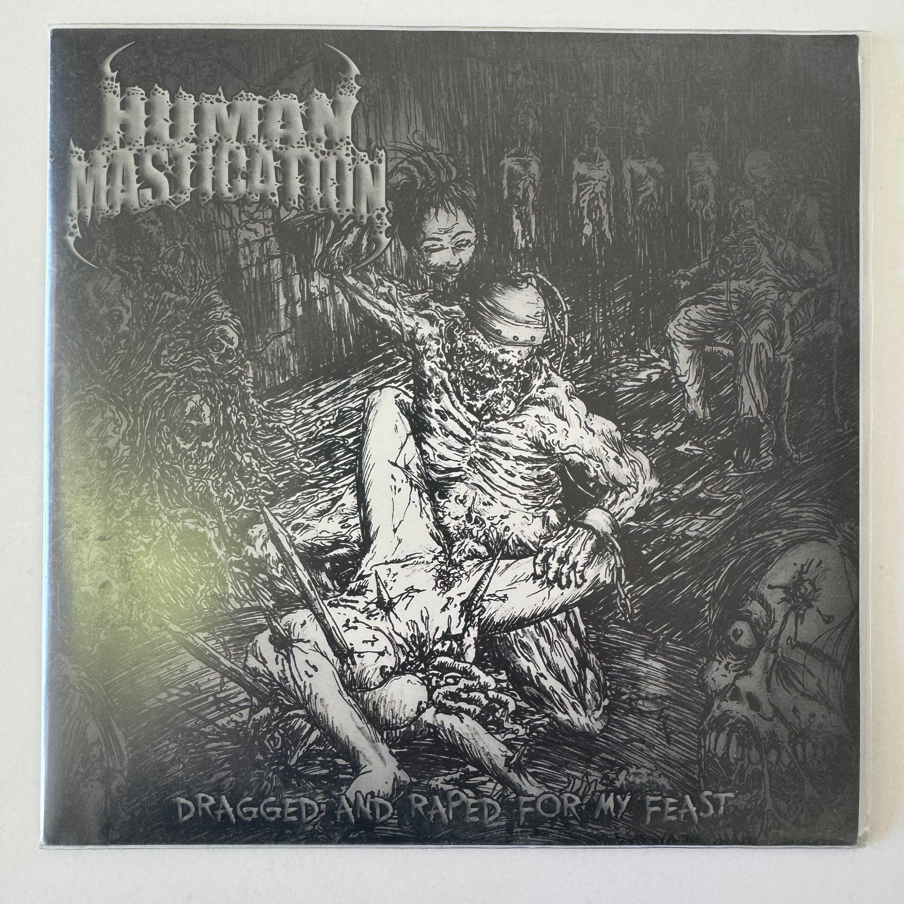 Human Mastication / Smallpox Aroma – split 7" EP (used) – Vinyl Command