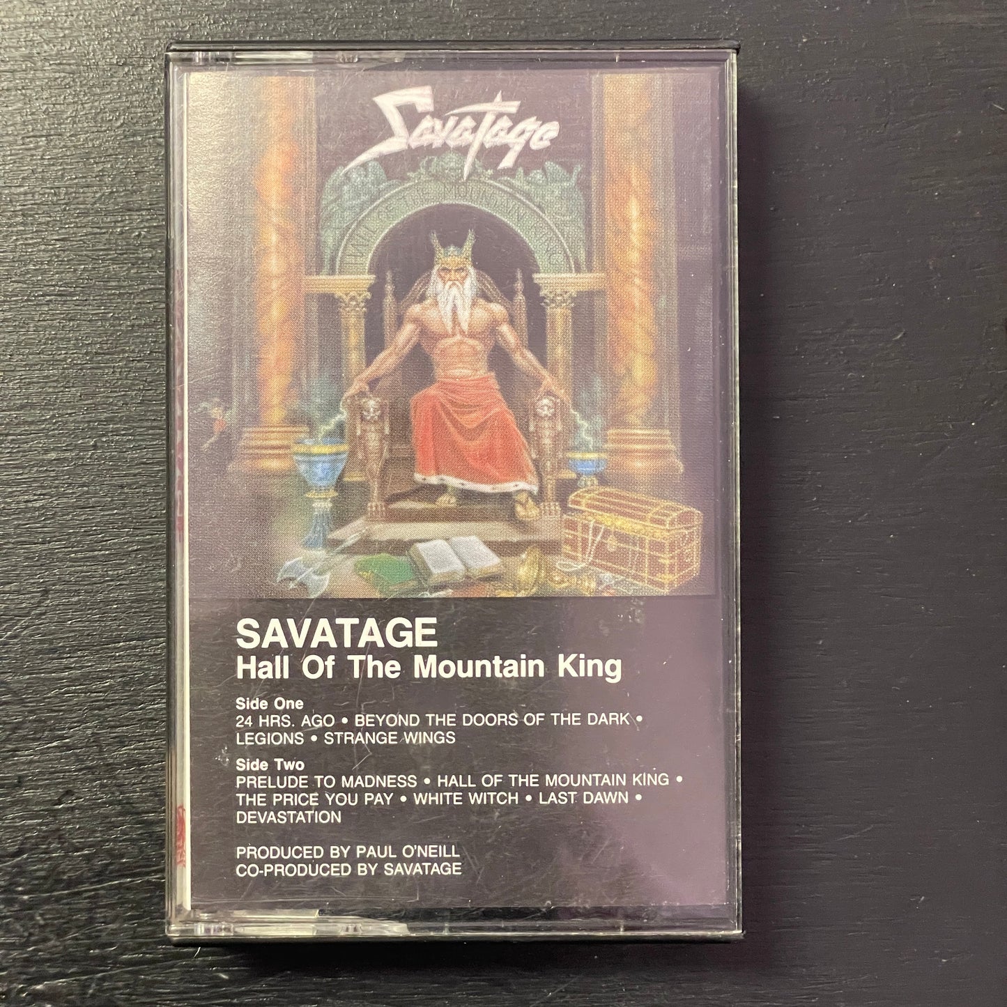 Savatage – Hall Of The Mountain King original cassette tape (used) – Vinyl Command