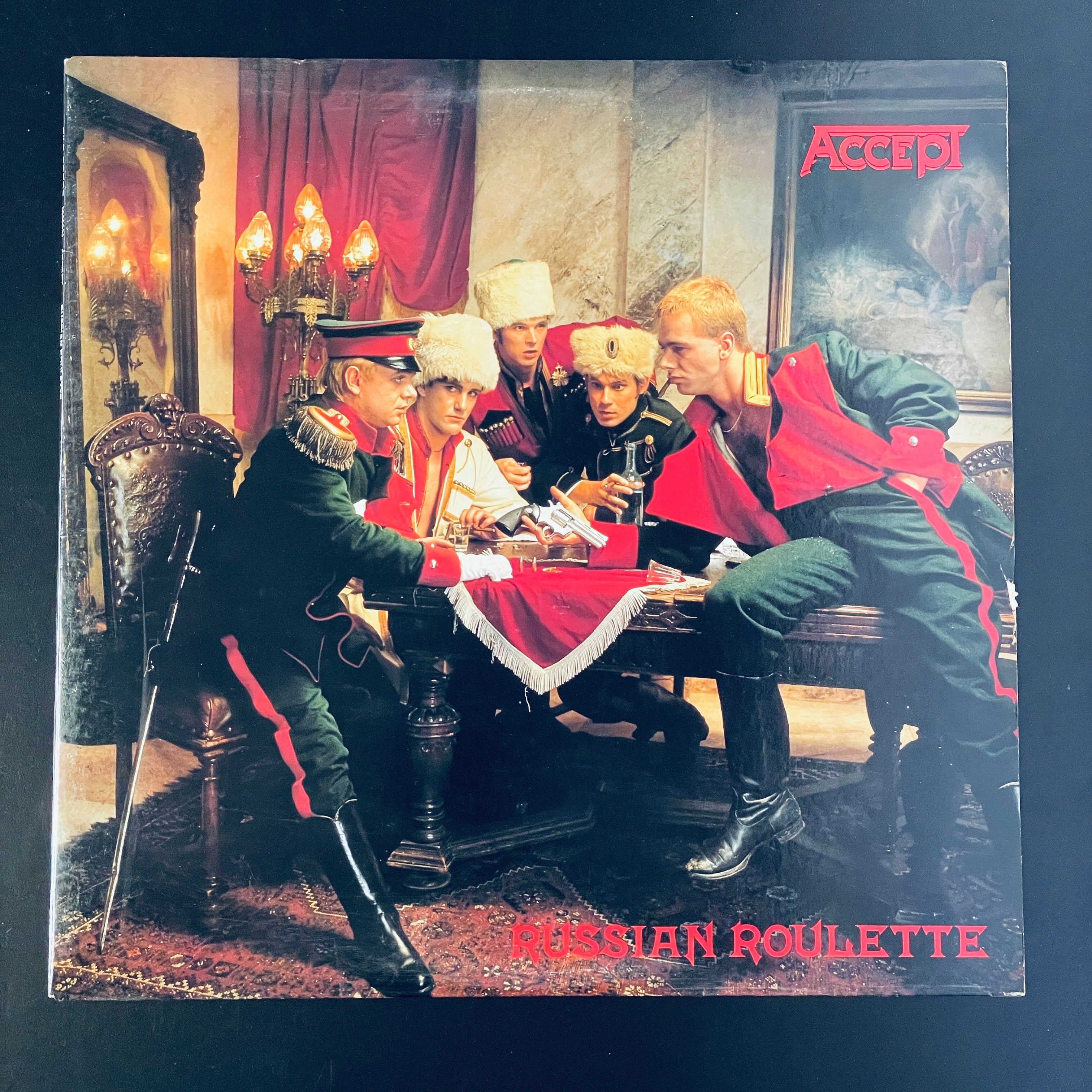 Accept - Russian Roulette original LP (used) – Vinyl Command