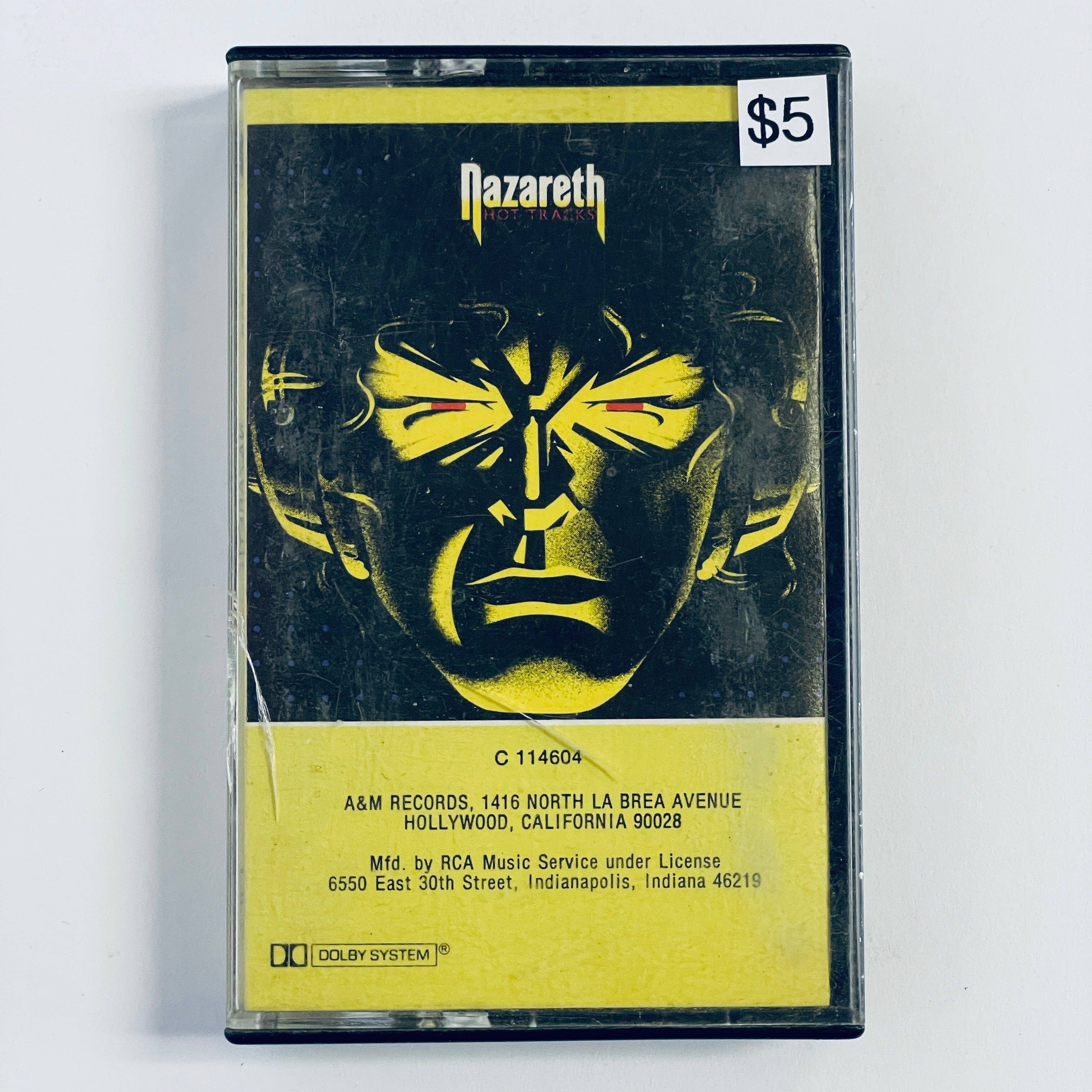 Nazareth – Hot Tracks cassette tape (used) – Vinyl Command