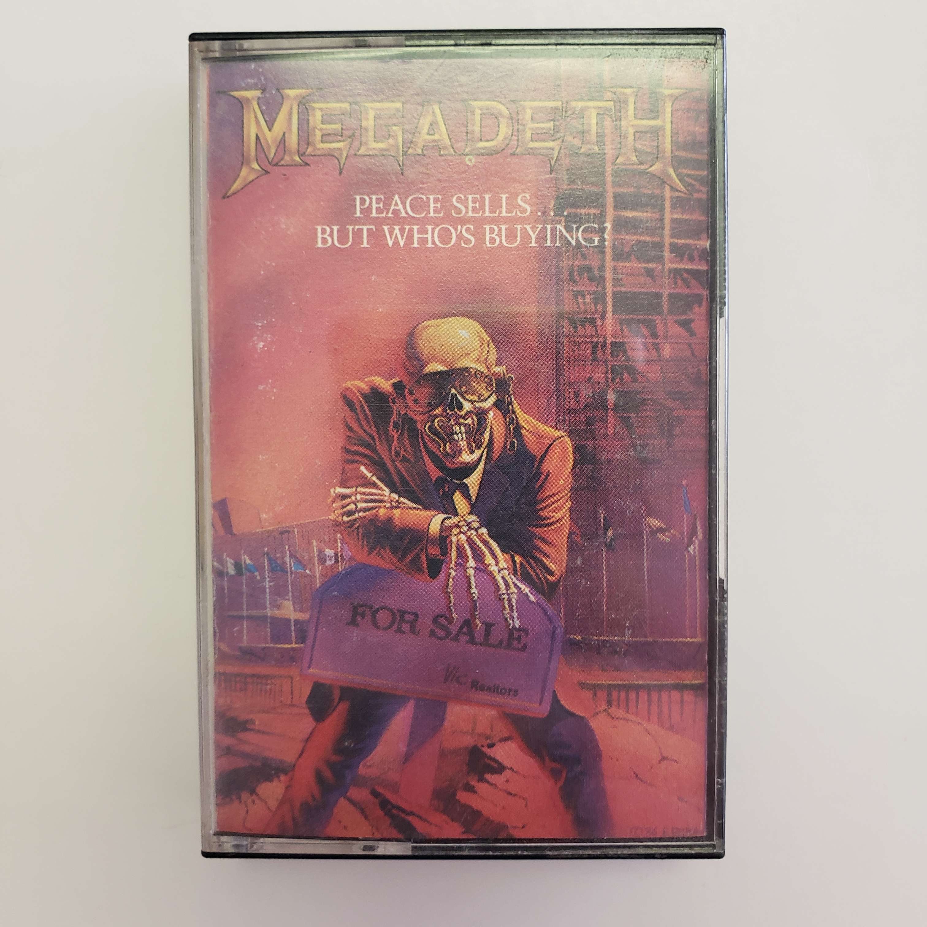Megadeth - Peace Sells... But Who's Buying? original cassette tape ...