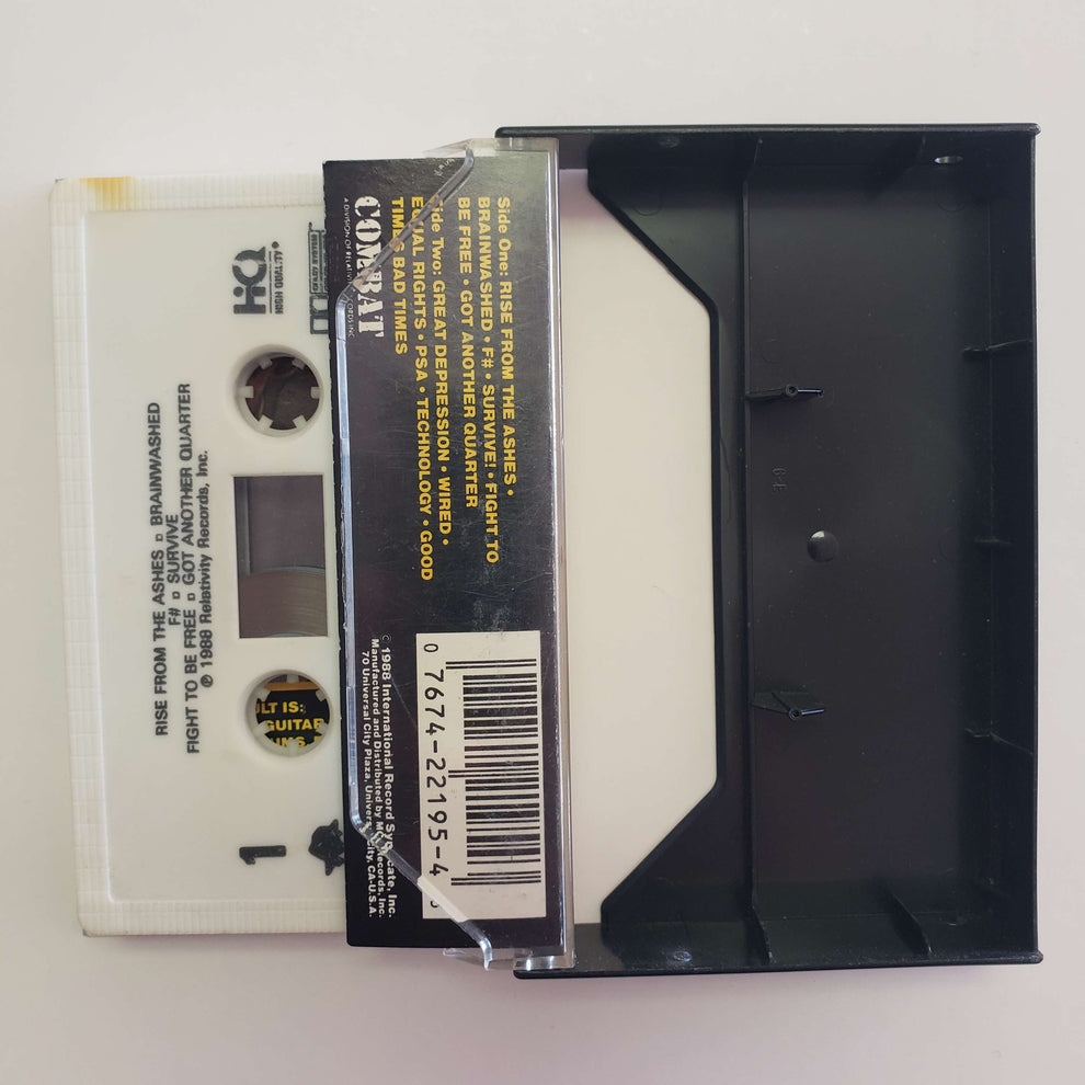 Nuclear Assault - Survive original cassette tape – Vinyl Command